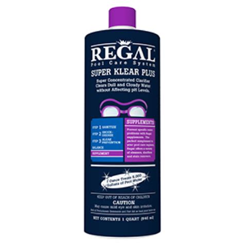 Pool Care Products And Chemicals Regal Chemicals®