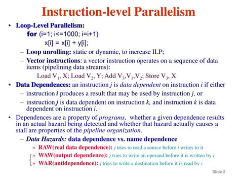 Ppt Instruction Level Parallelism Powerpoint Presentation Free Download Id388021