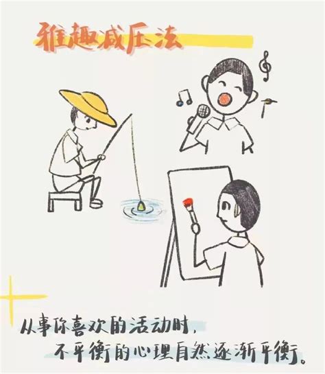 漫画 22种减压方法助你从容应对压力 知乎