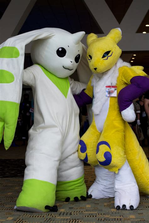 Terriermon And Renamon By Firewolf On Deviantart