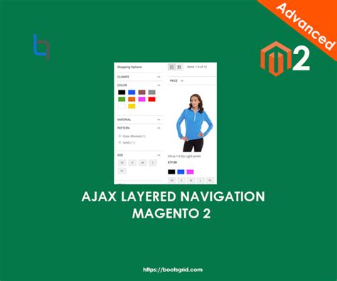 Ajax Layered Navigation For Magento 2 Bootsgrid
