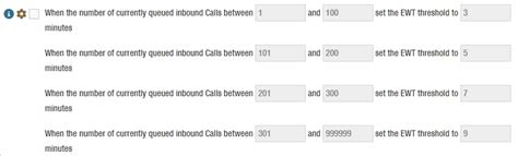 configure callback queue settings