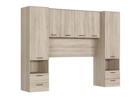 Cellini Oak Overbed Storage Wardrobe Online Outlet