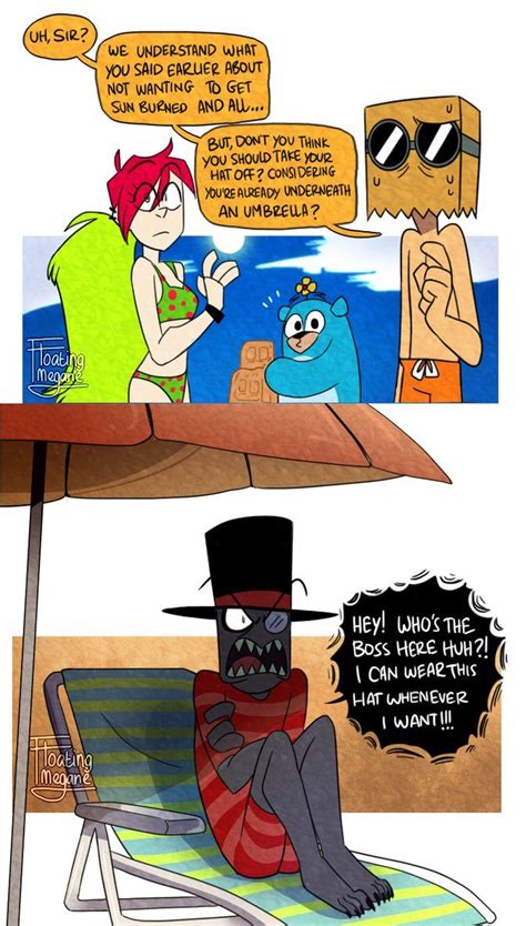 Comicdoodle Villainous Beach Time By Floatingmegane Sandeviantart