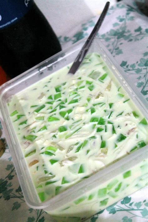 Philippines Cuisine Buko Pandan Salad