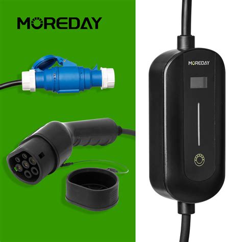 A Home Use Evse Wallbox Kw Portable Ev Charger Station Portable Ev Charger Type China A