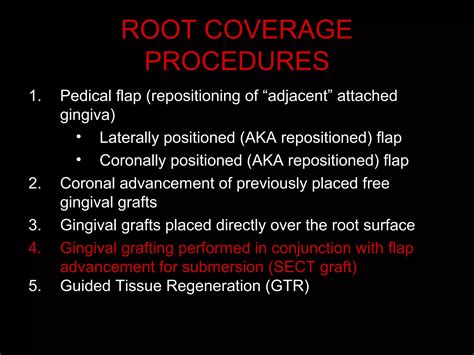 An Alternative To Autogenous Connective Tissue Grafting For Root Coverage Ppt