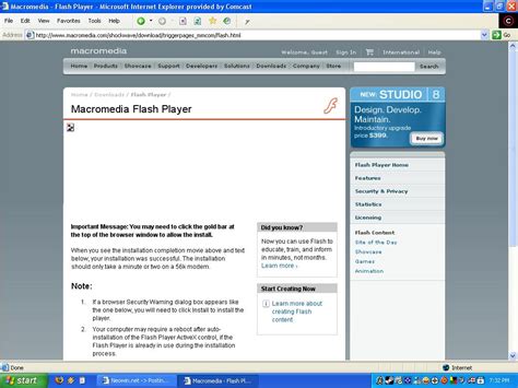 Flash Install Help Web Browser Discussion Support Neowin