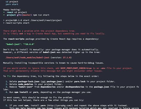 How To Solve This Kind Of Problem When Using Create React App By Andi