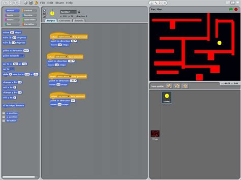 Pacman Scratch Artemos Website