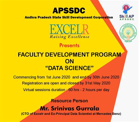 Excelr Solutions On Twitter Andhra Pradesh State Skill Development Corporation And Excelr