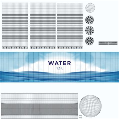 물병 15 L 3d 모델 29 Fbx Obj Max Free3d