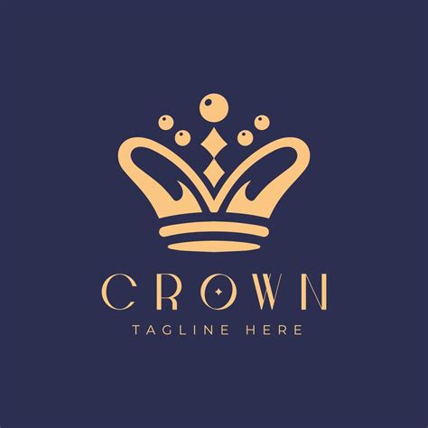 Crown Logo Design Template 55651700 Vector Art At Vecteezy