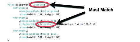 Swiftui Stack Alignment And Alignment Guides Answertopia
