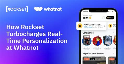 Daniel Latta Lin On Linkedin How Rockset Turbocharges Real Time Personalization At Whatnot
