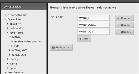 IPv Firewall Rules EdgeRouter Part David Westerfield