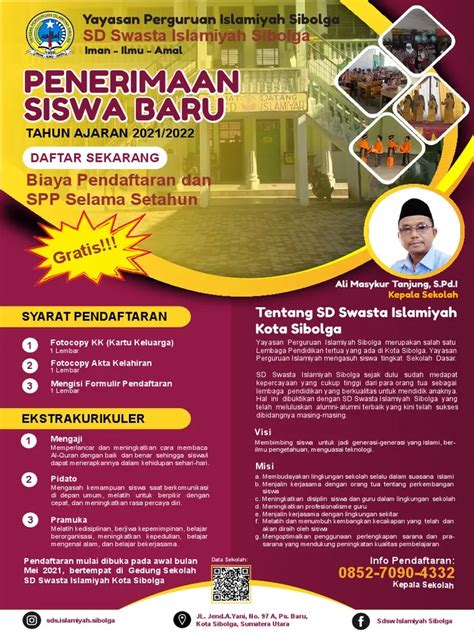 Contoh Brosur Ppdb Dengan Desain Menarik Abduweb