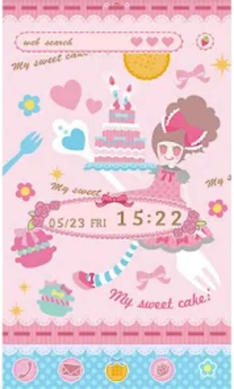 Android 용 Sweet Cake Theme Home 다운로드