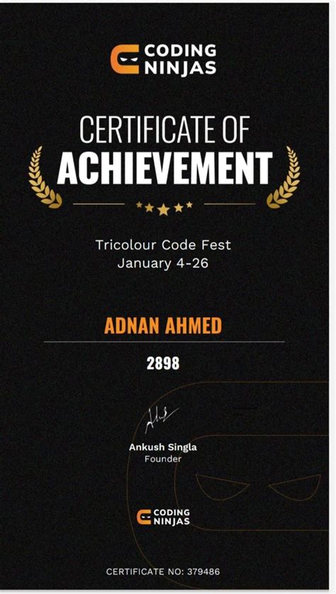 Adnan Ahmed On Linkedin Coding Ninja Fest