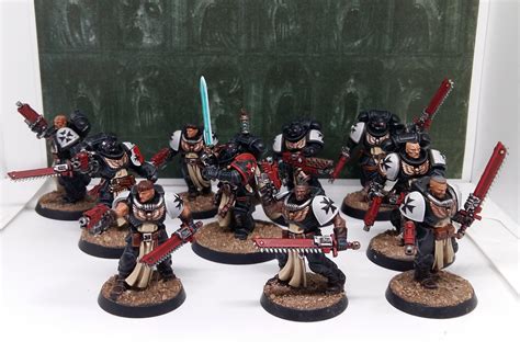 Black Templar Primaris Crusader Squad Finished Few Months Ago I Think Theyre Better As Melee