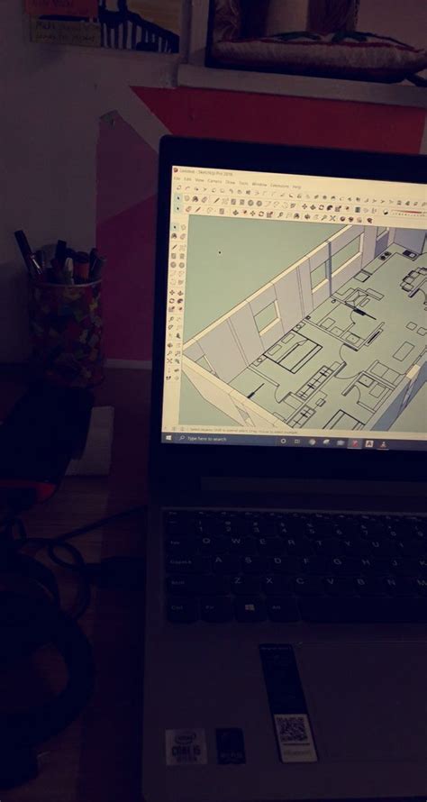 Architecture Visualization Girl Back Photo