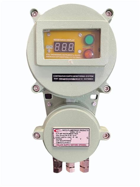 Continuous Earth Monitoring System Flp Wp Continuous Earth Monitoring System With Resistance