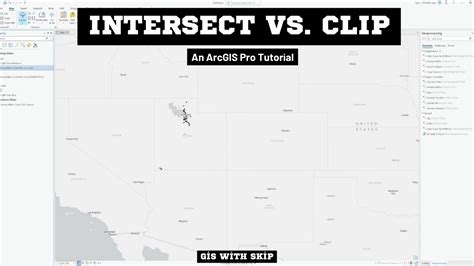 Intersect Tool In Arcgis Pro The Gentlemans Clip Youtube