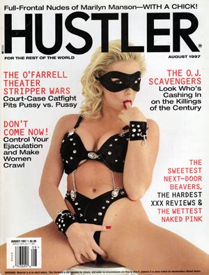 Hustler August 1997 Hustler August 1997 Adult Pornographic Magaz