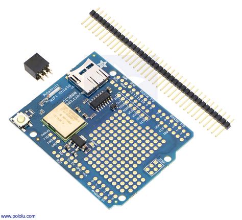 Pololu Adafruit Cc3000 Wi Fi Shield For Arduino With Onboard Ceramic