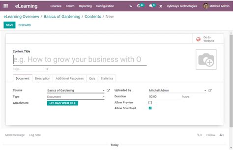 Odoo 14 E Learning Good Platform For Managing Online Courses