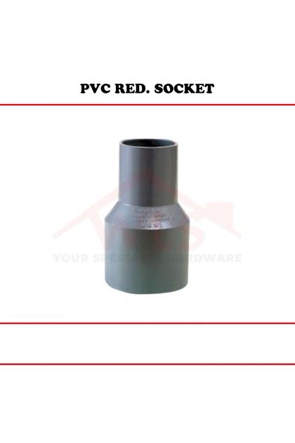 PVC RED SOCKET SWV