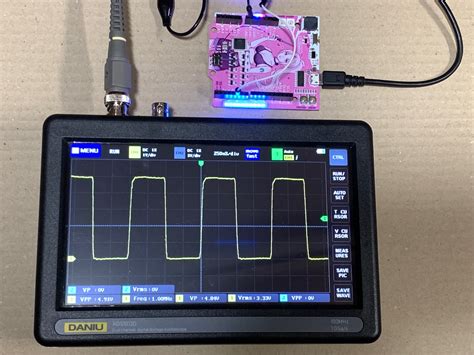 Arduinoのpwmの最高周波数は？1mhzを出せるか？