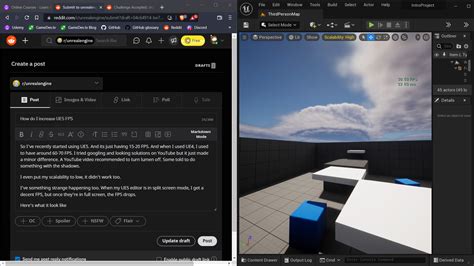 How Do I Increase Ue5 Fps Ask Gamedevtv