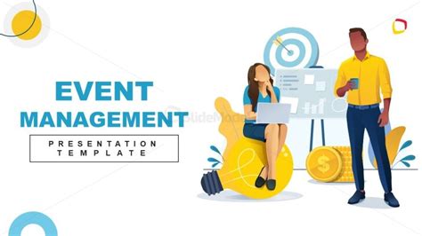 Event Management Cover Slide For PowerPoint SlideModel