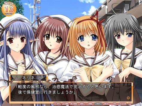 Shuffle Comic Party Visual Novel Anime