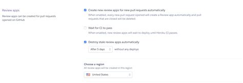 Reactjs Review App Are Not Deployed Automatically In Heroku Stack