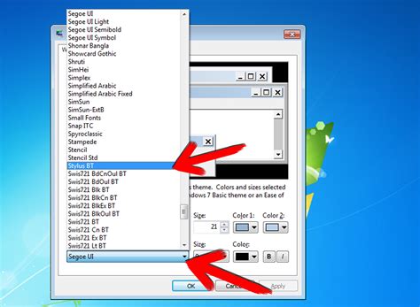 How To Change The Default Font On Windows Steps