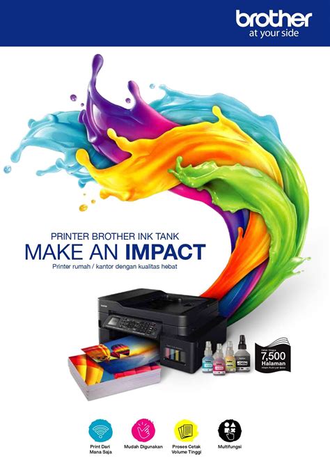 Printer Brother DCP T420W Wireless PSC Cetak Berkualitas Tinggi Untuk Bisnis Anda