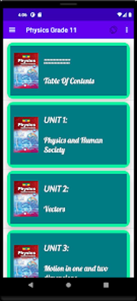 Android Için Physics Grade 11 Textbook İndir