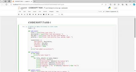 mohd rafathullah shareef on linkedin codesoftintern pythonprogramming