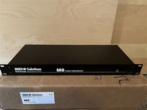 MIDI Solutions M Input MIDI Merger Reverb