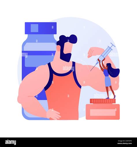 Synthol Injection Vector Concept Metaphor Stock Vector Image And Art Alamy