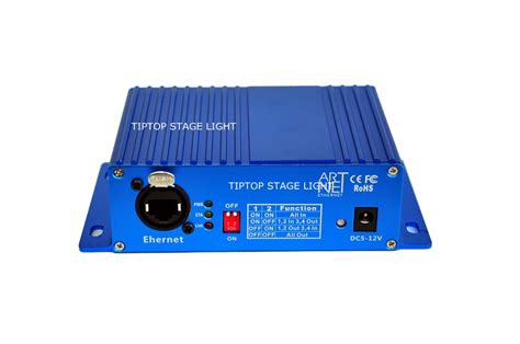 4 Ports ArtNet DMX Converter Tiptoplight
