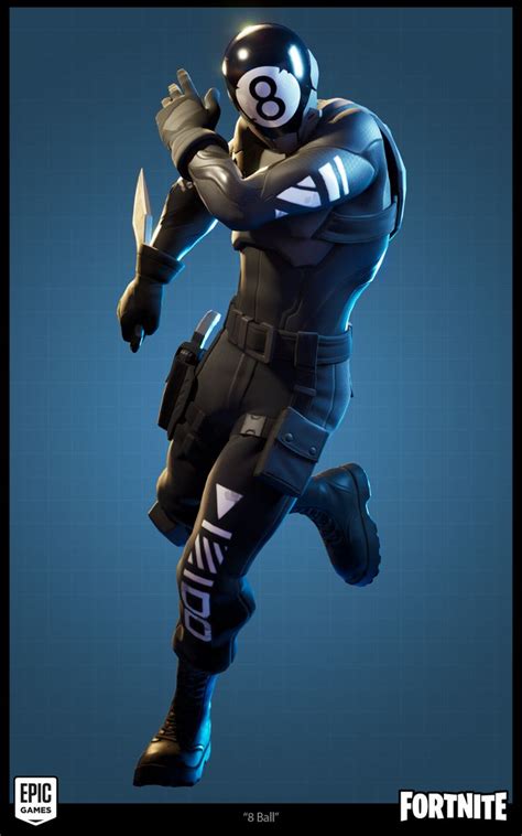 Artstation Fortnite 8 Ball V Scratch Gene Kohler Game Character