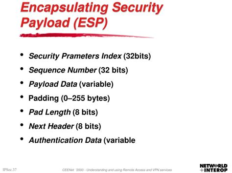 The Tcpip Guide Ipsec Encapsulating Security Payload