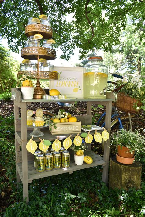 Lemonade Stand Wedding