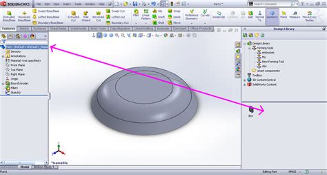 Tutorial Creating Forming Tool Sheet Metal In Solidworks Grabcad