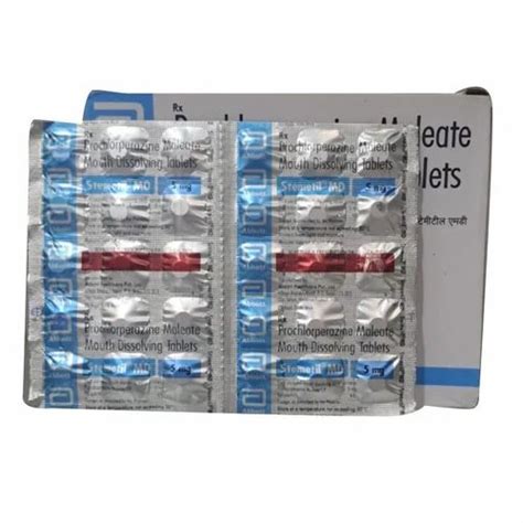 Prochlorperazine Maleate Mouth Dissolving Tablet 5 Mg At Best Price In Jabalpur