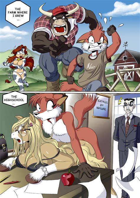 Rule 34 Anthro Bovine Bull Canine Chochi Equine Female Flashback Fox