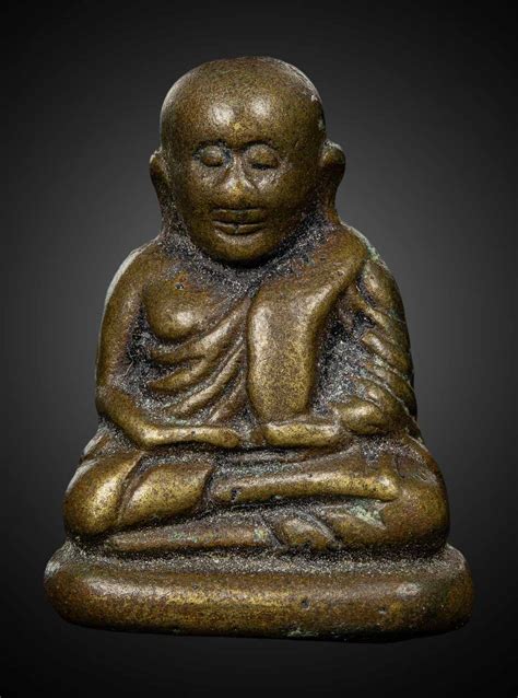 รูปหล่อหลวงพ่อเงินวัดทุ่งน้อย พิจิตร มีบัตร